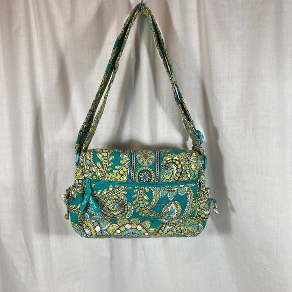 Vera Bradley | Bags | Verabradley Purse Totally Turq Turquoise Lindsay ...